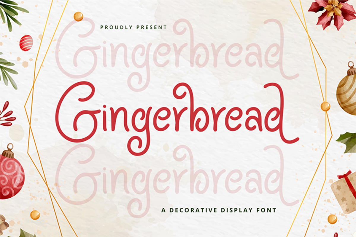 Gingerbread Font | Alpaprana | FontSpace