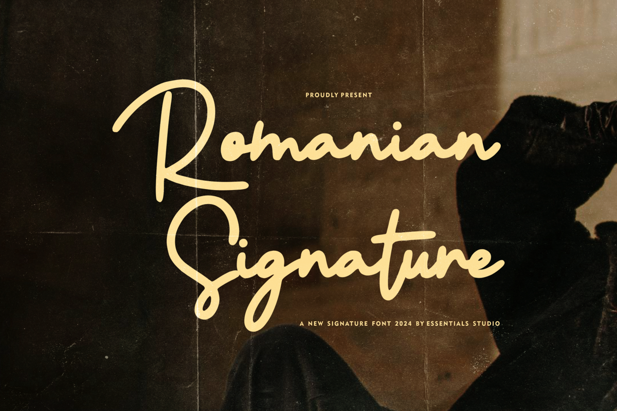 Romanian Signature Font | Essentials Studio | FontSpace
