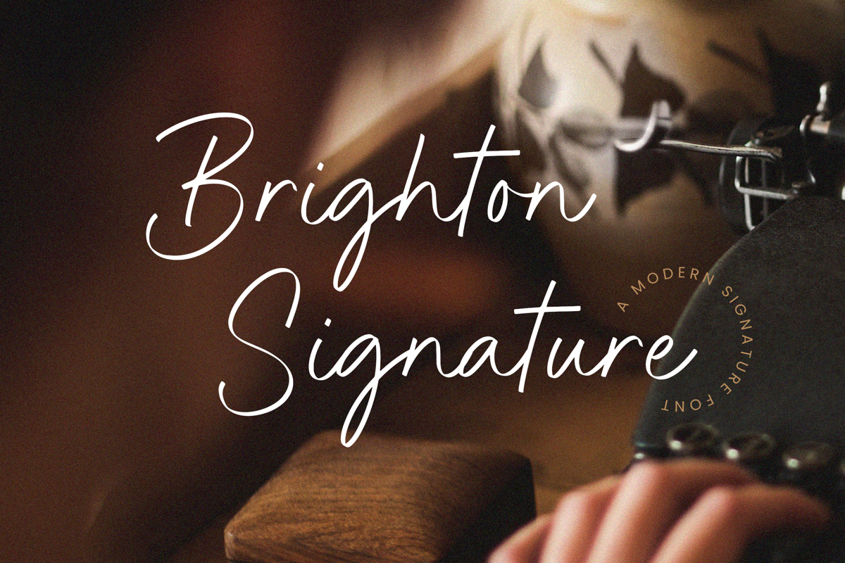 Brighton Signature Font | Timur type | FontSpace