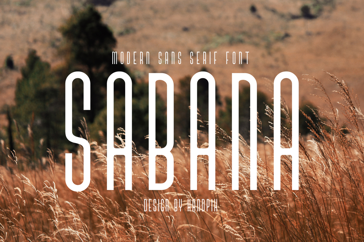 Sabana Font | handpik | FontSpace