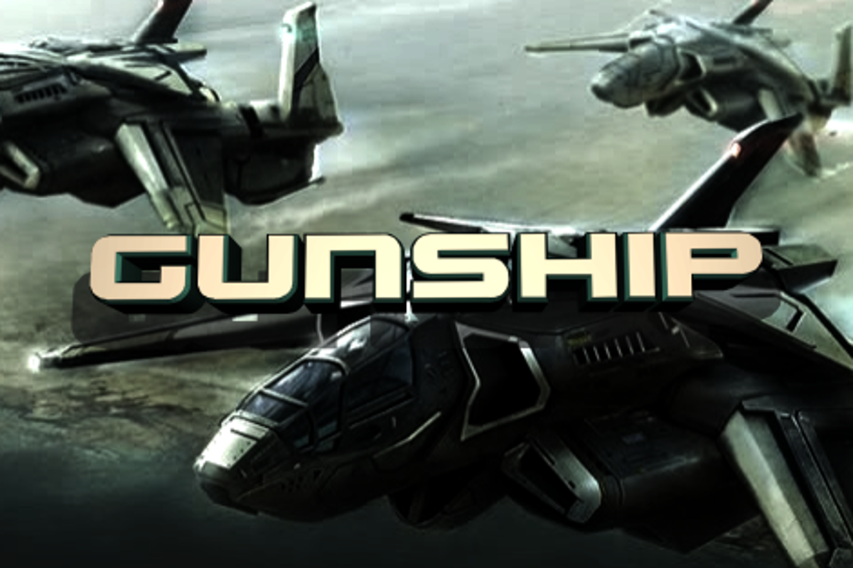 Gunship Font | Iconian Fonts | FontSpace