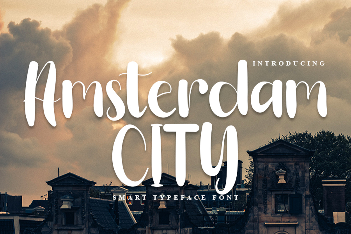 Amsterdam CITY Font | FreshTypeINK | FontSpace