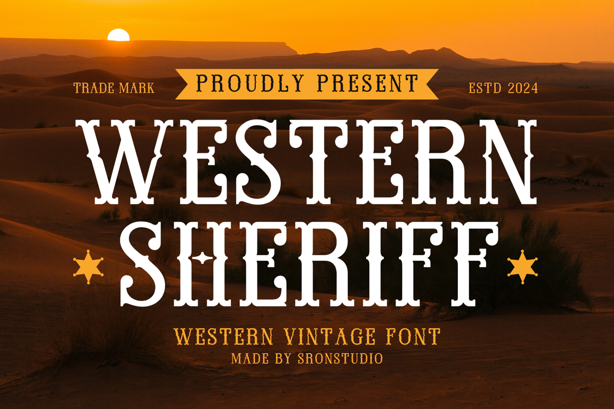 Western Sheriff Font - Free Download