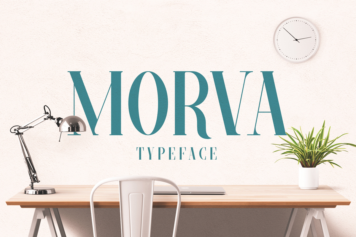 MORVA Font | Alit Design | FontSpace
