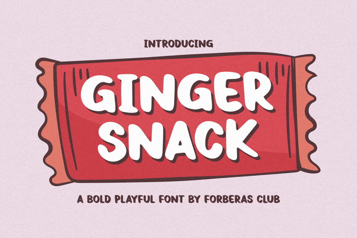 Ginger Snack Font - Free Download