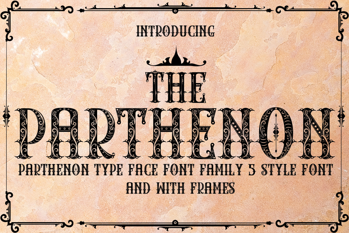 THE PARTHENON1 Font - Free Download