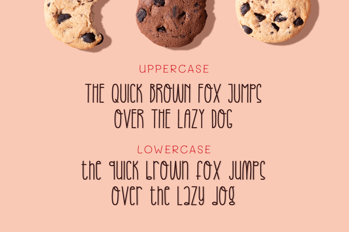 Happy Cookies Font | Tlatous Type | FontSpace