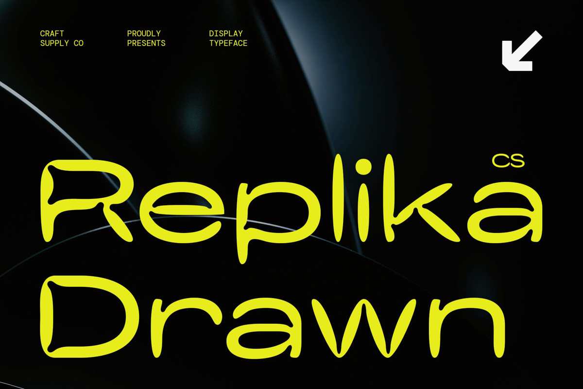 CS Replika Drawn Font - Free Download