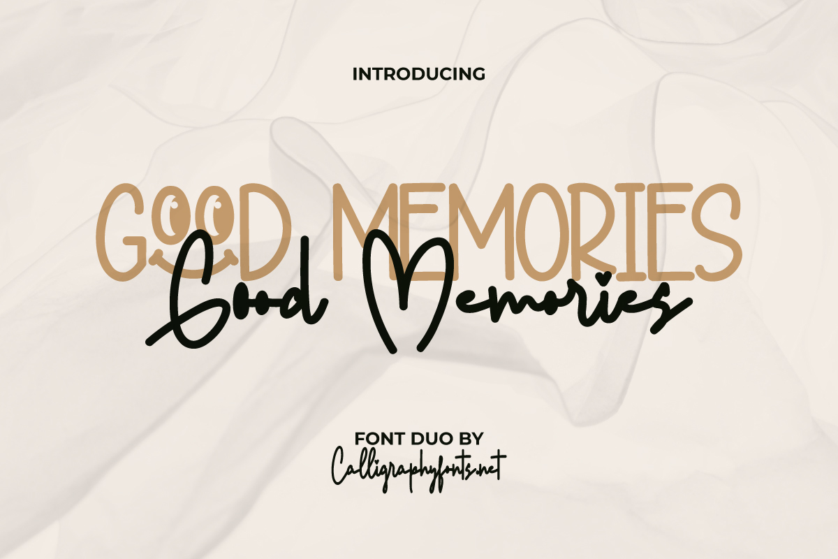 Good Memories Font - Free Download