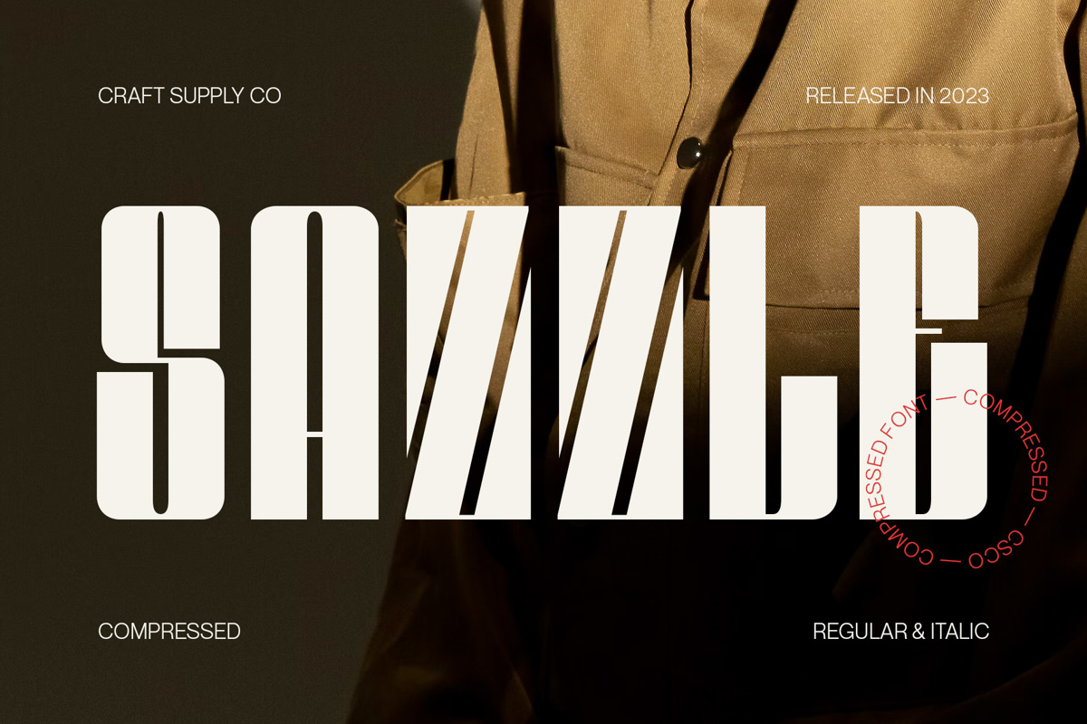 Sazzle Font - Free Download