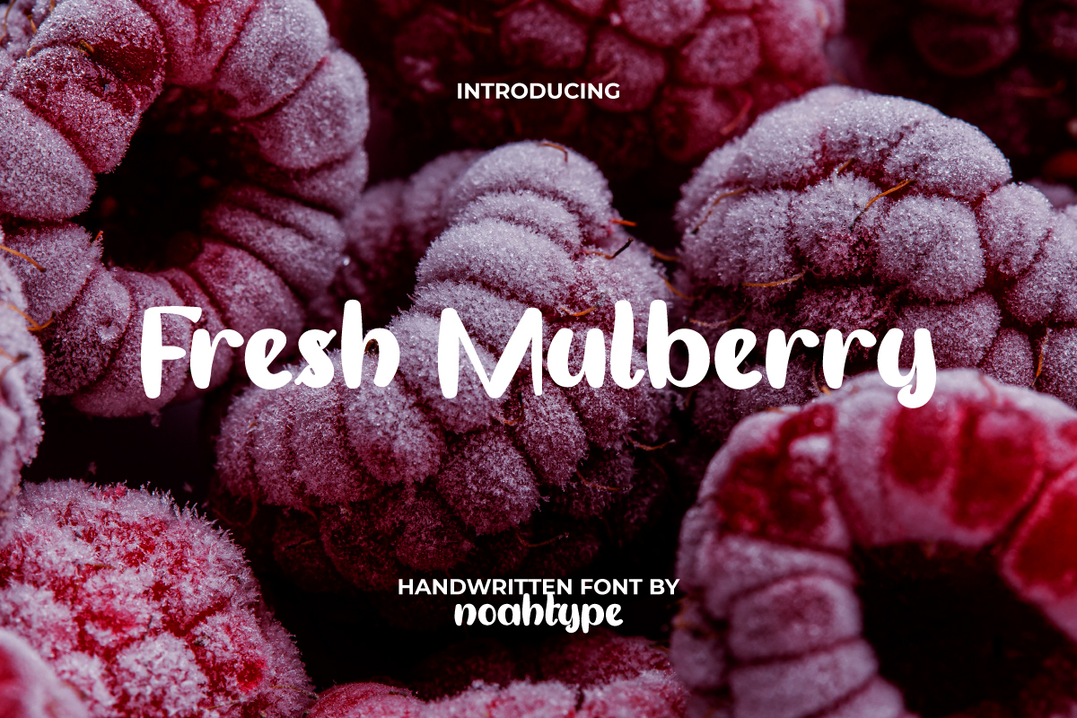 Fresh Mulberry Font - Free Download