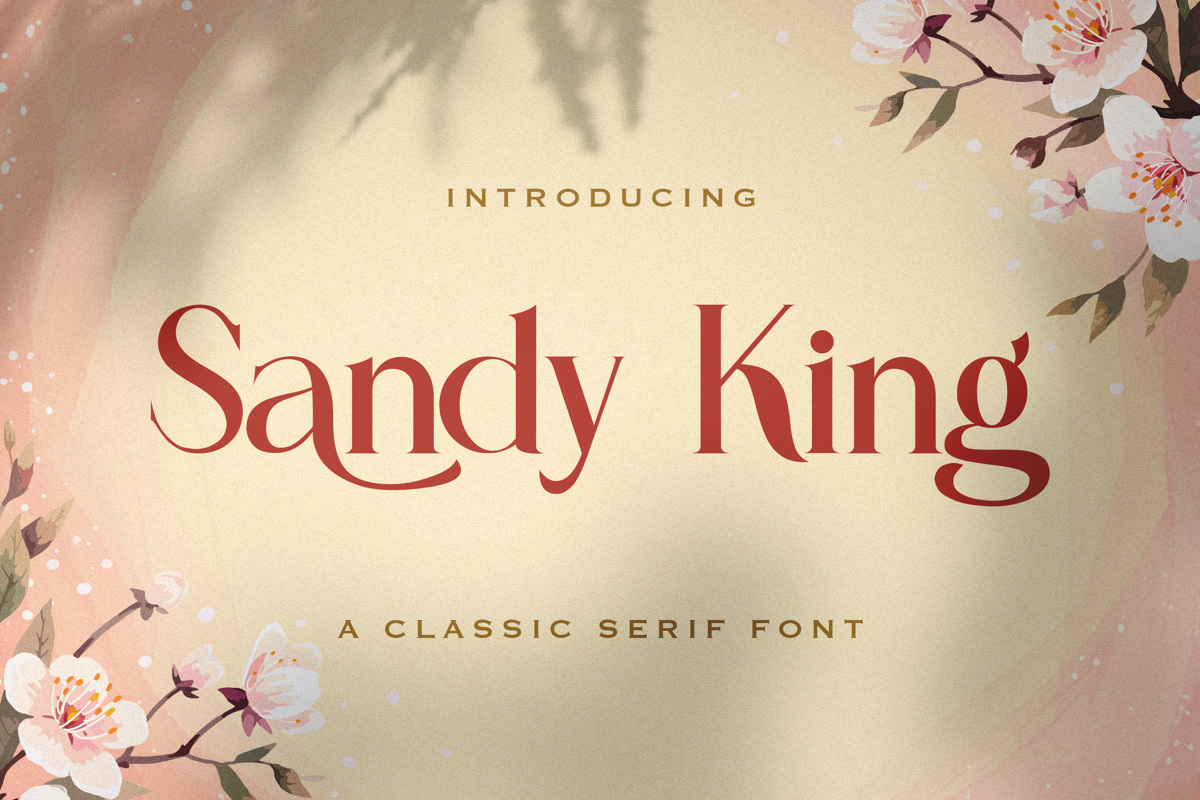 Sandy King Font | StringLabs | FontSpace