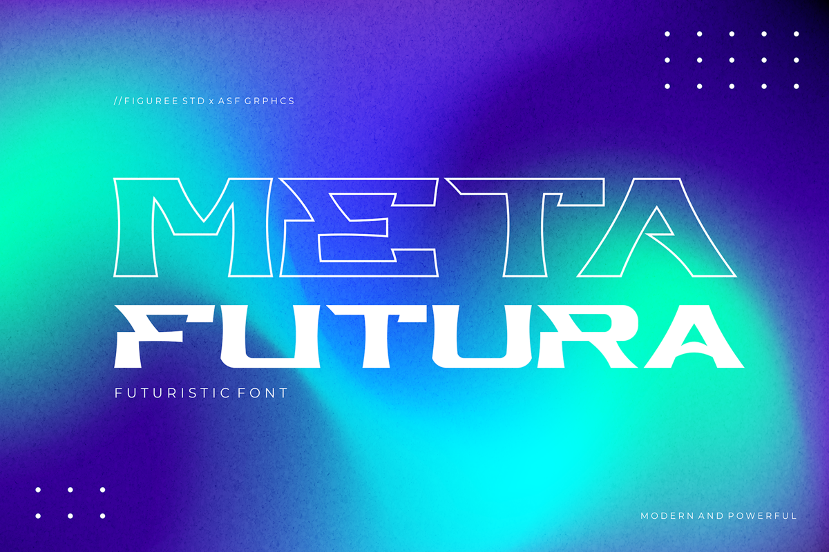 Meta Futura Font | figuree | FontSpace