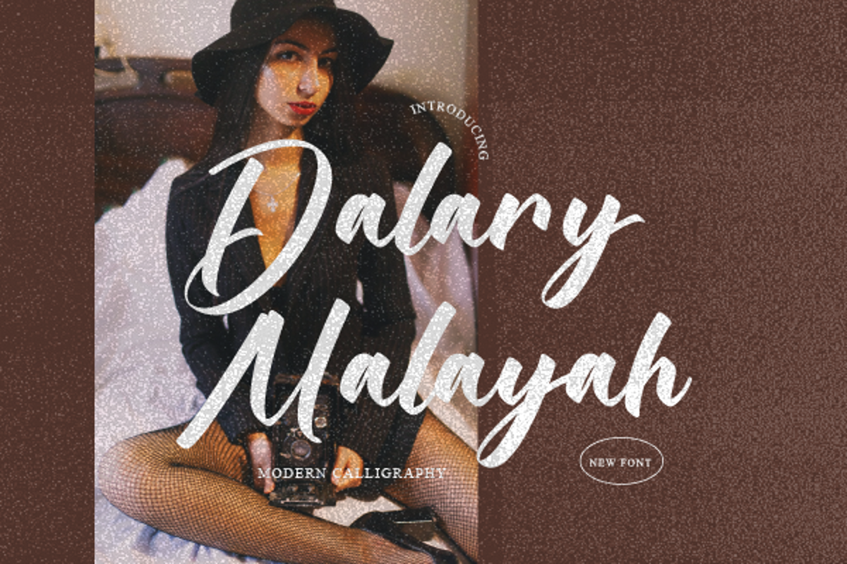 Dalary Malayah Font | Synthetic Type | FontSpace