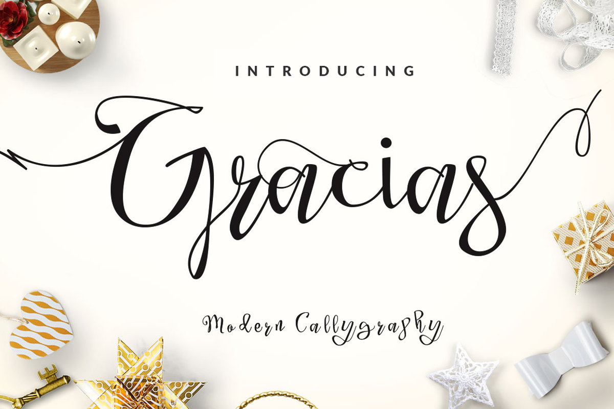 Gracias Script Font | Dirtylinestudio | FontSpace
