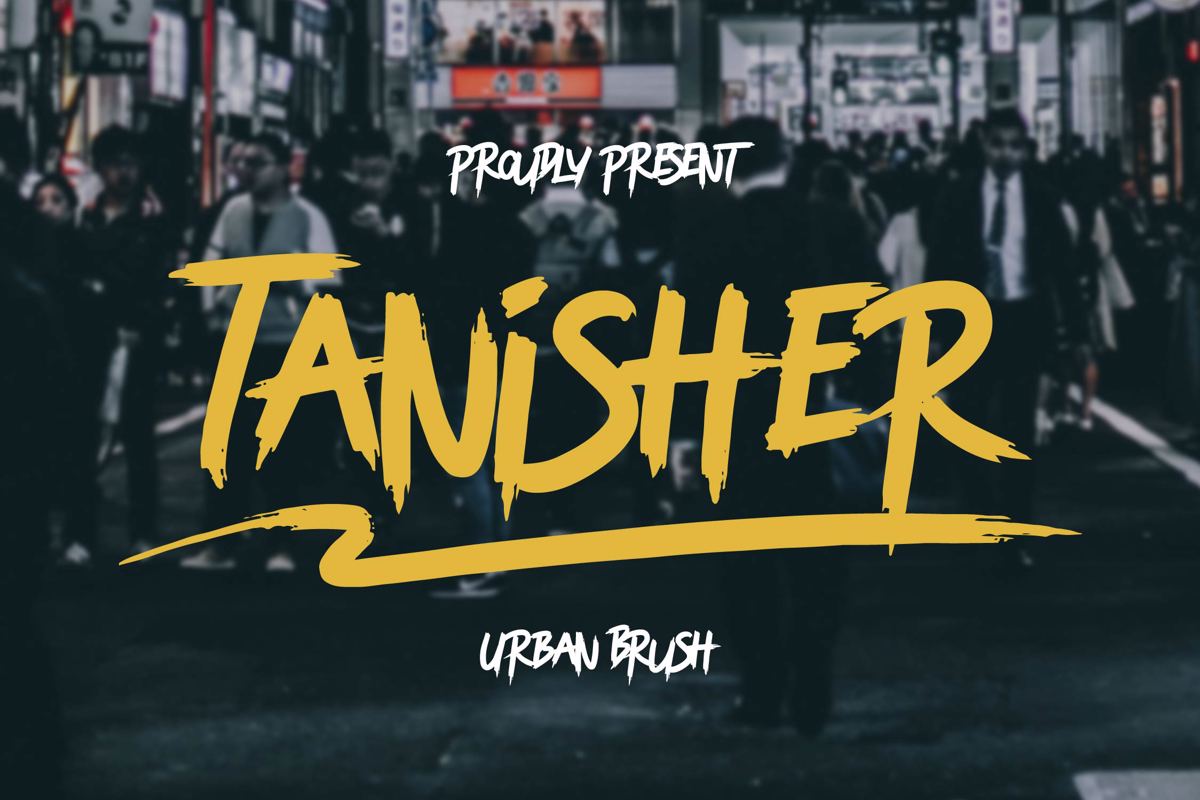 Tanisher Font - Free Download