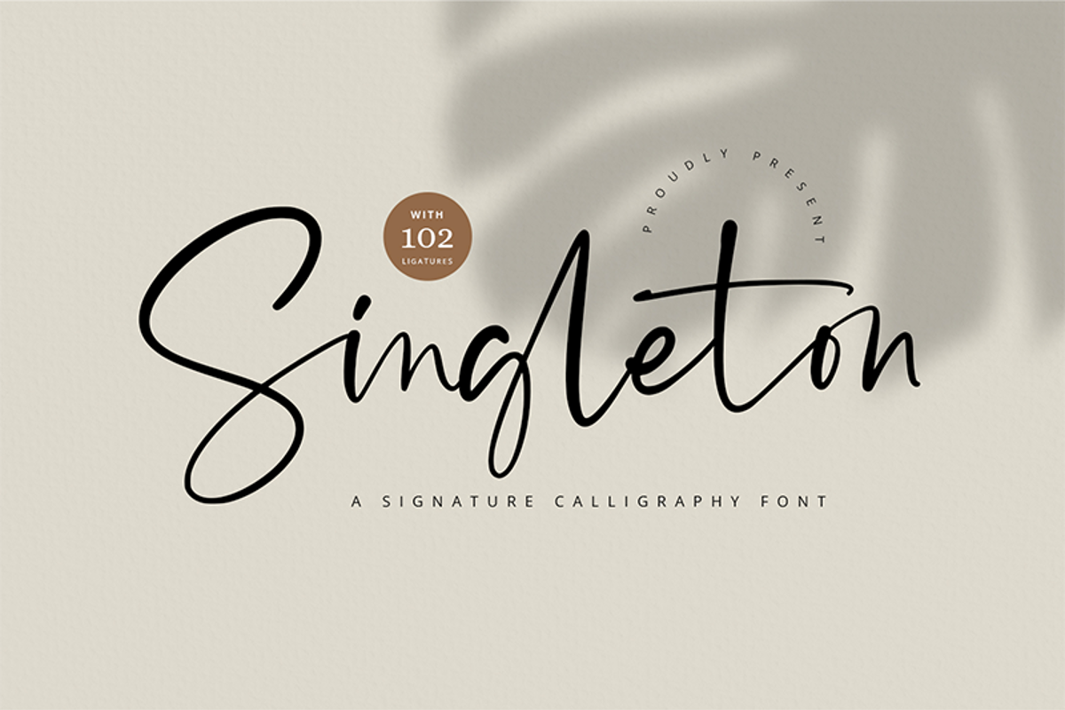 Singleton Font | Alpaprana | FontSpace