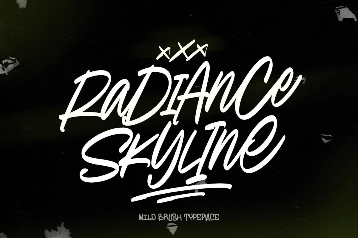 Radiance Skyline Font - Free Download