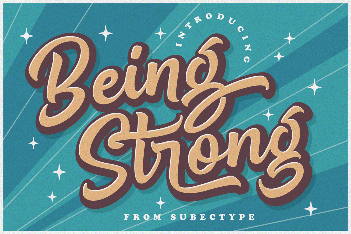 Be Strong Font - Free Download