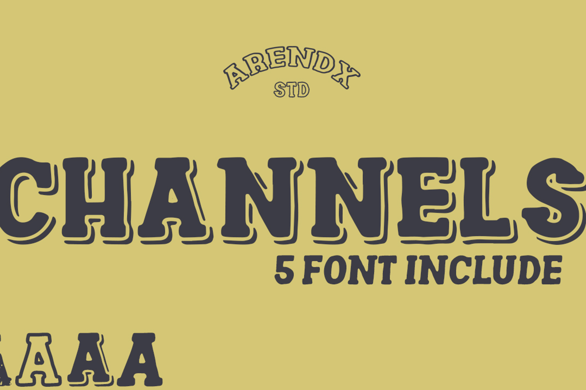 Channels Font | Asep Rendi | FontSpace