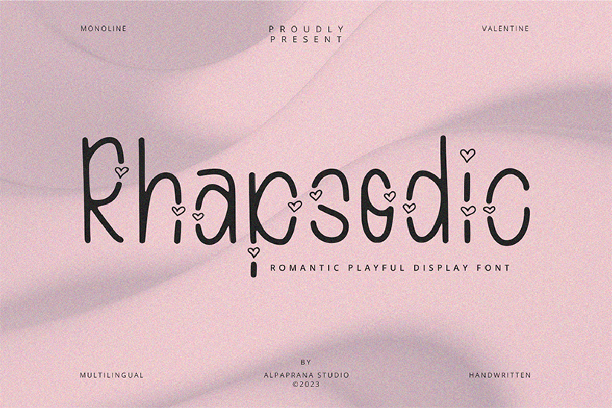 Rhapsodic Font - Free Download