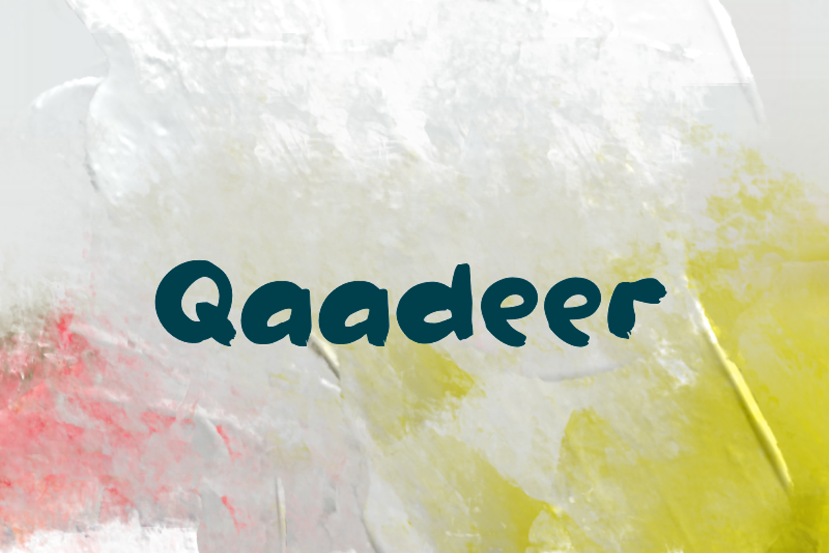 Qaadeer Font - Free Download