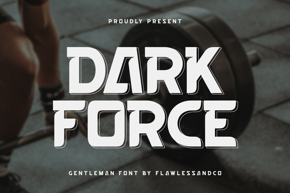 DARK FORCE Font - Free Download