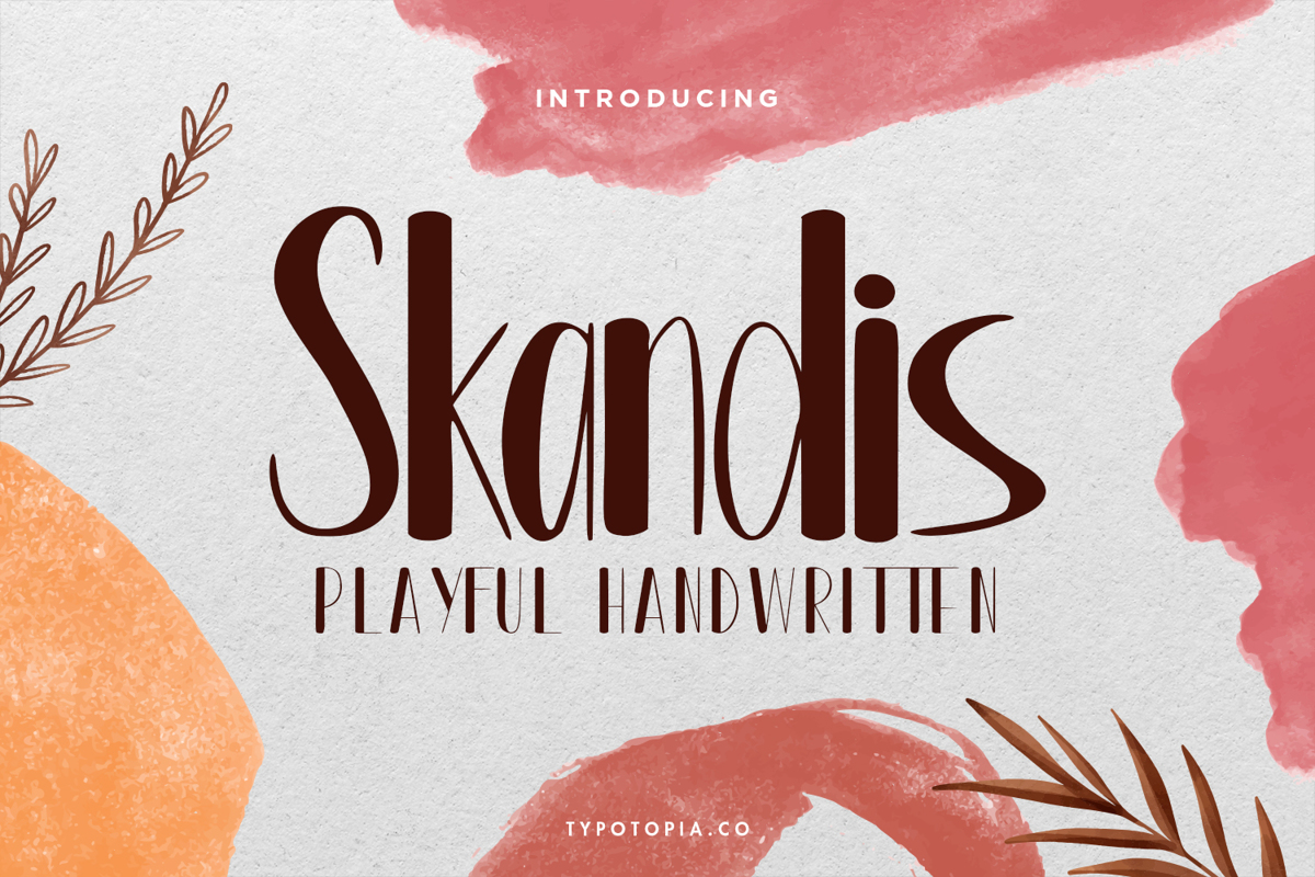 Skandis Font | typotopia | FontSpace