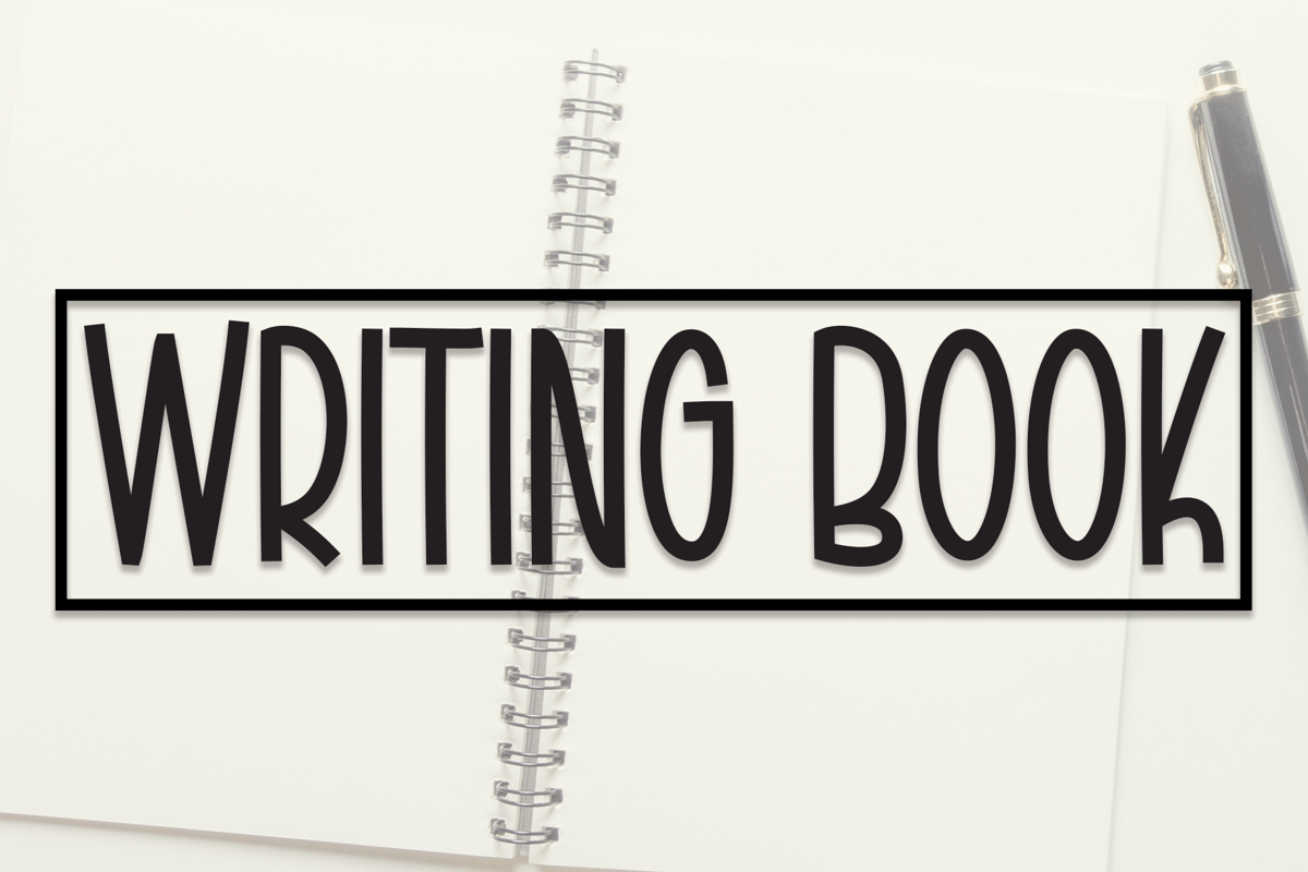 Writing Book Font | scratchones_creative | FontSpace