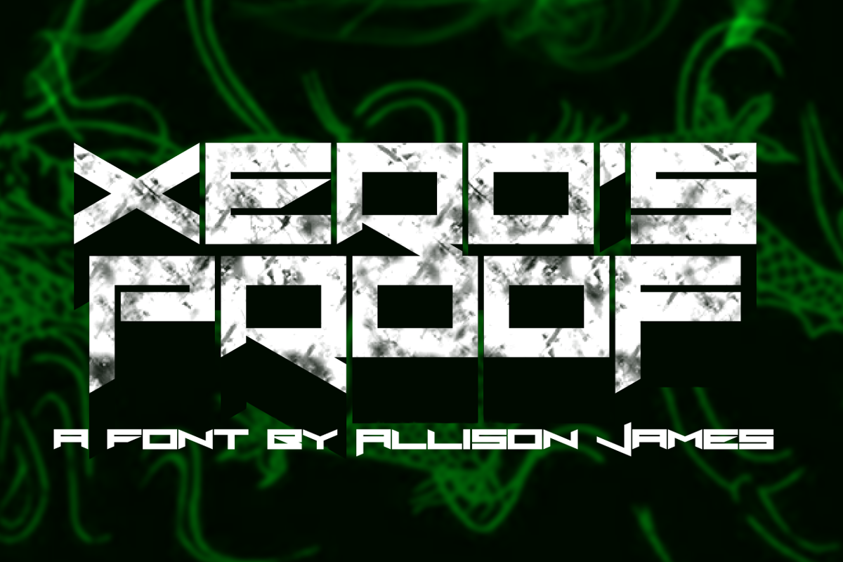 Xero's Proof Font - Free Download