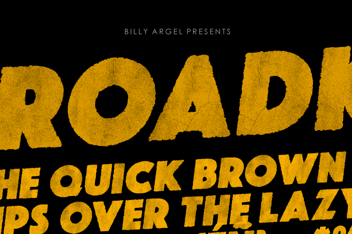 ROADKING Font - Free Download