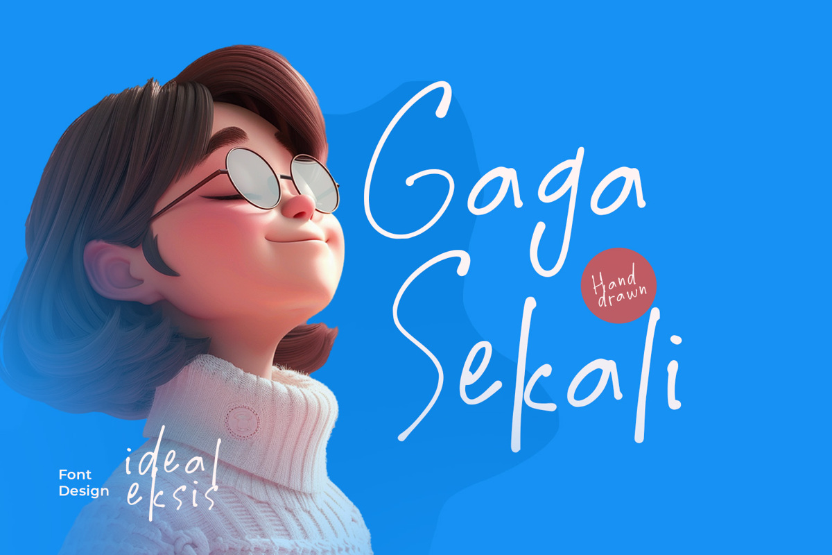 Gaga Sekali Font - Free Download