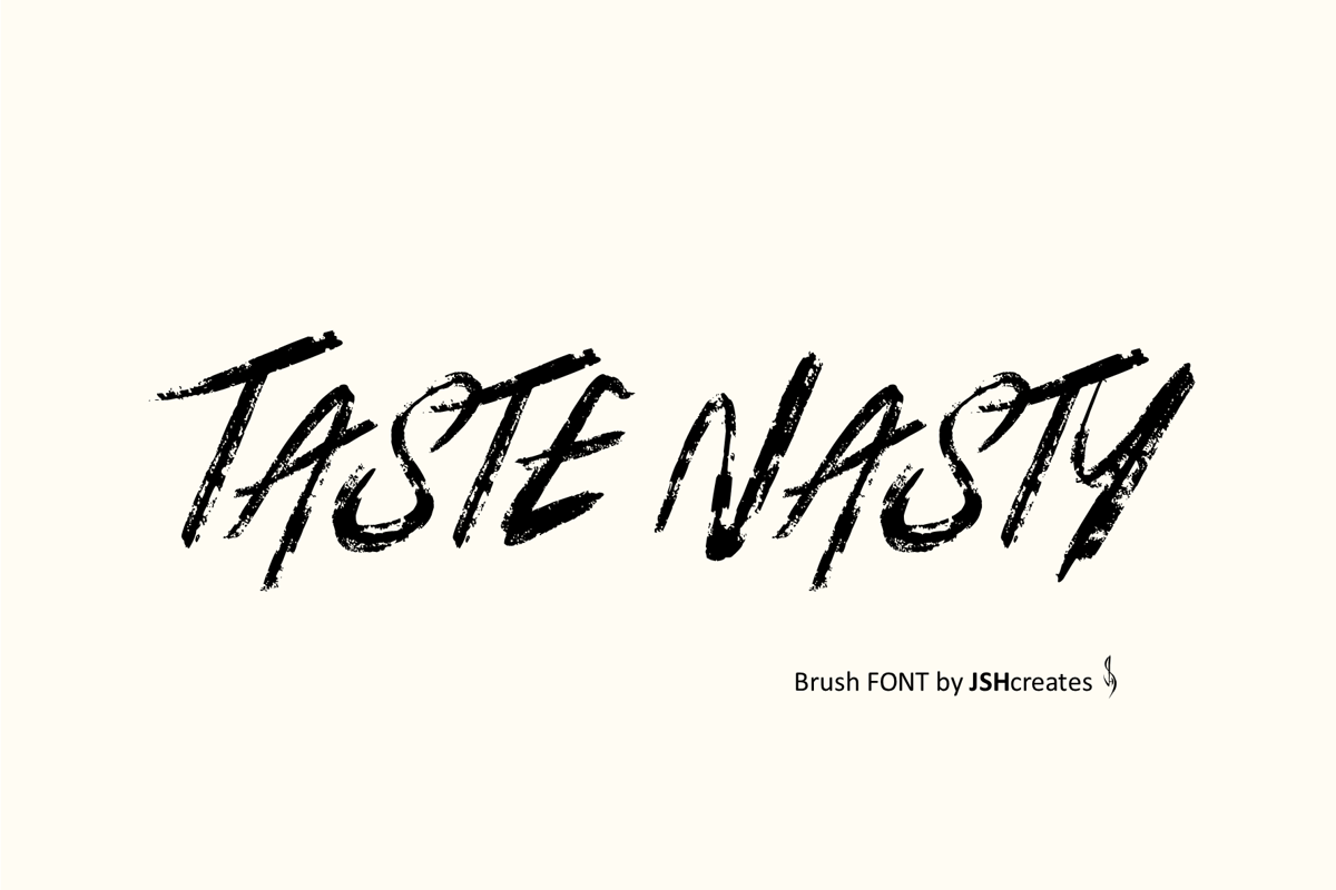 Taste Nasty Font - Free Download