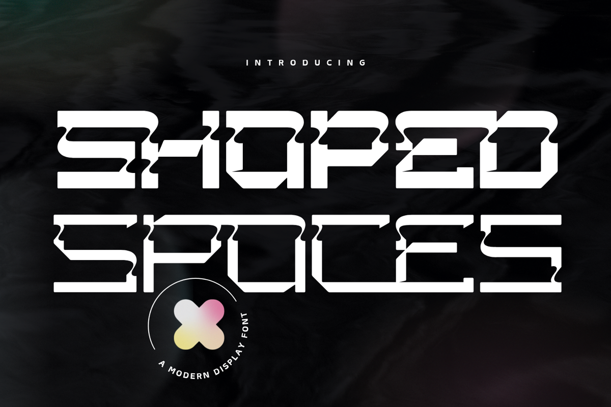 Shaped Spaces Font - Free Download