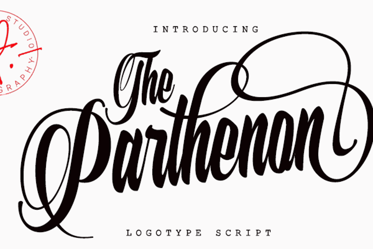 The Parthenon Font - Free Download
