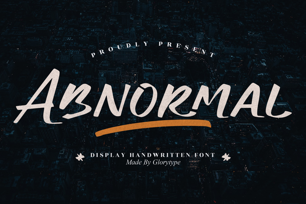 Abnormal Font | Letterena Studios | FontSpace
