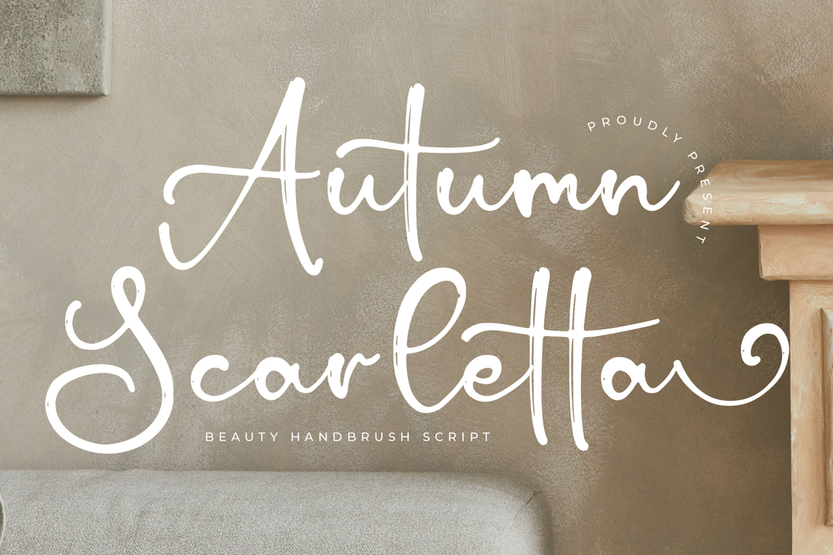 Autumn Scarletta Font - Free Download