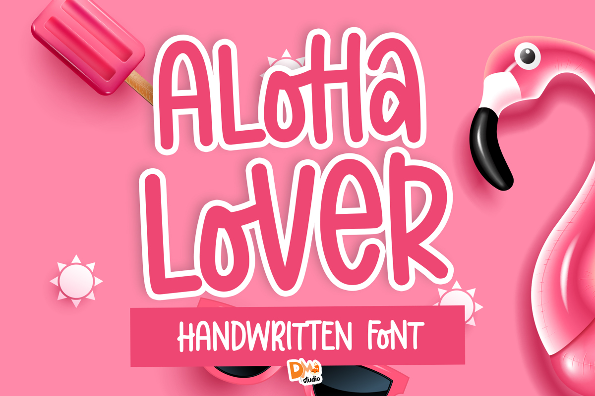 Aloha Lover Font | Dmletter studio | FontSpace