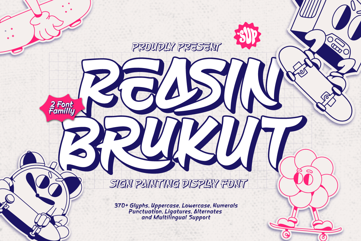 Reasin Brukut Font - Free Download