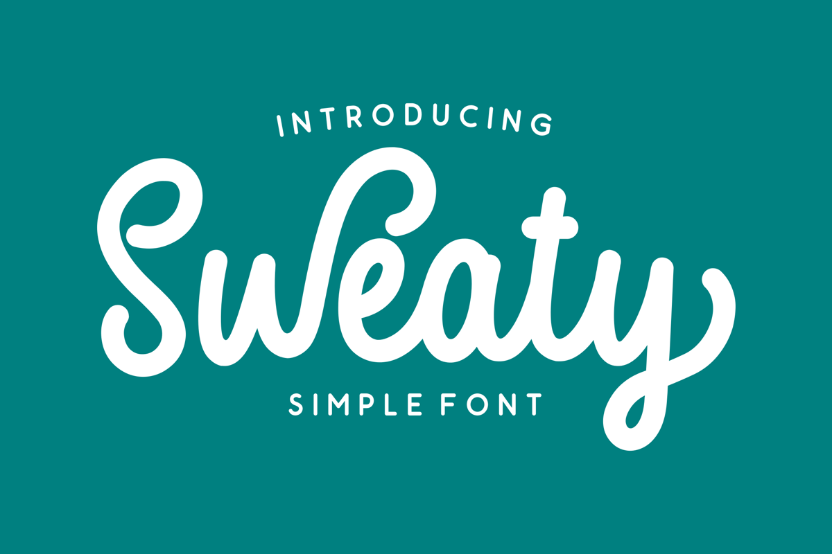 Sweaty Font - Free Download