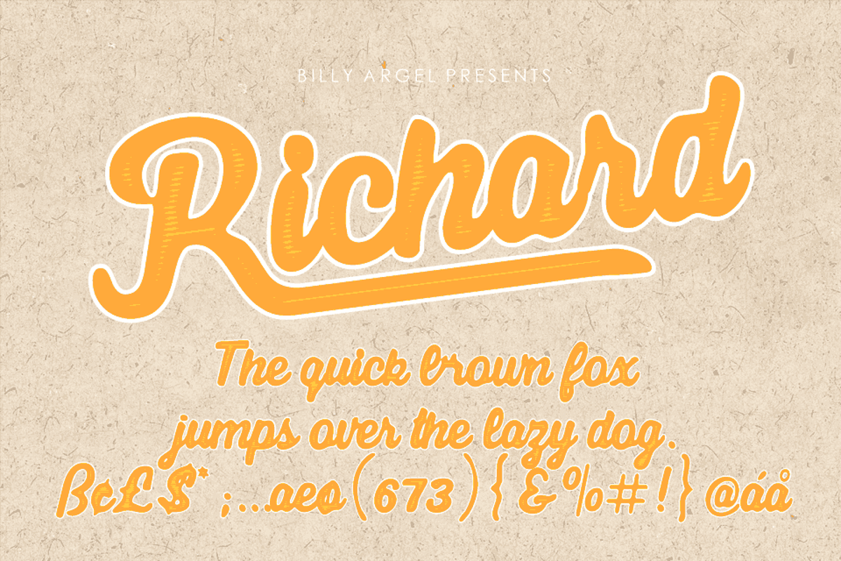 Richard Clean Font - Free Download