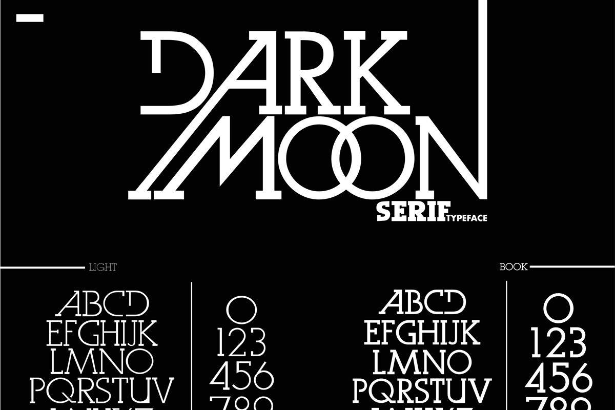 Dark Moon Serif Font - Free Download