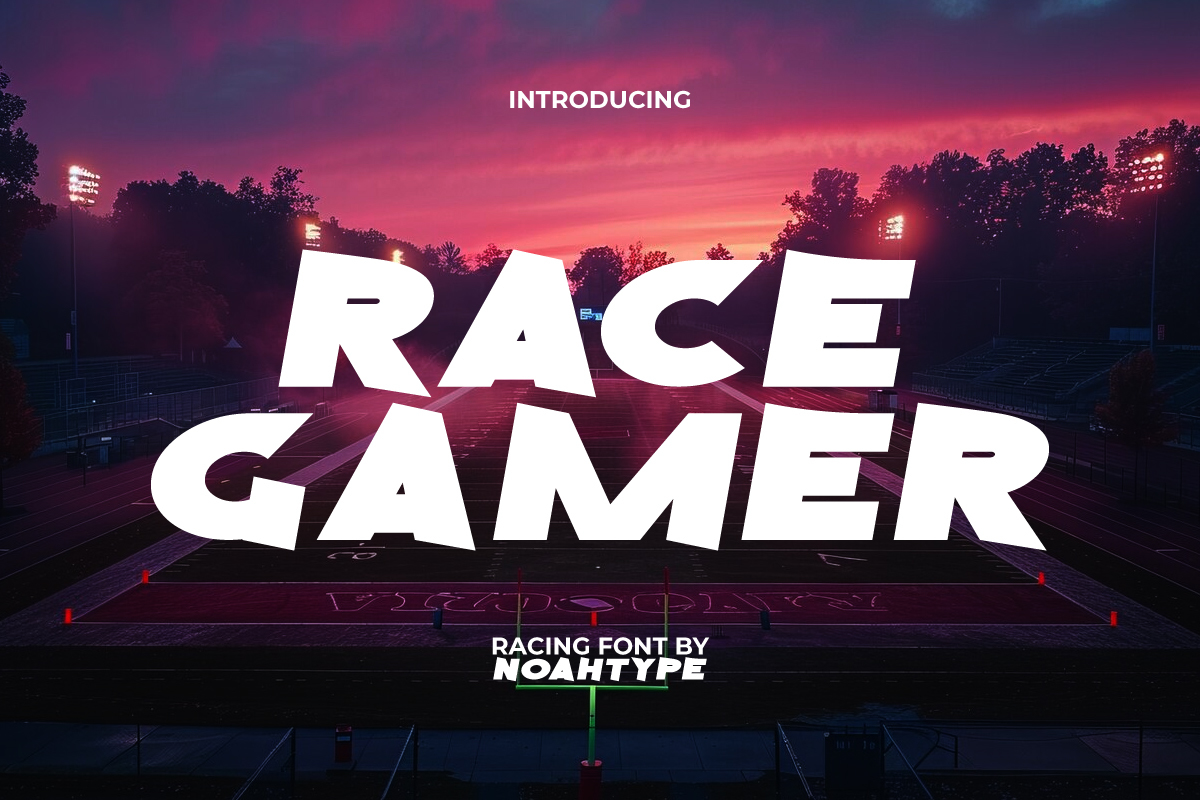 Race Gamer Font - Free Download