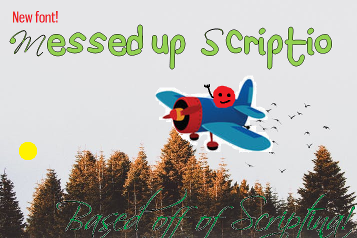 Messed Up Scriptio Font | heaven castro | FontSpace