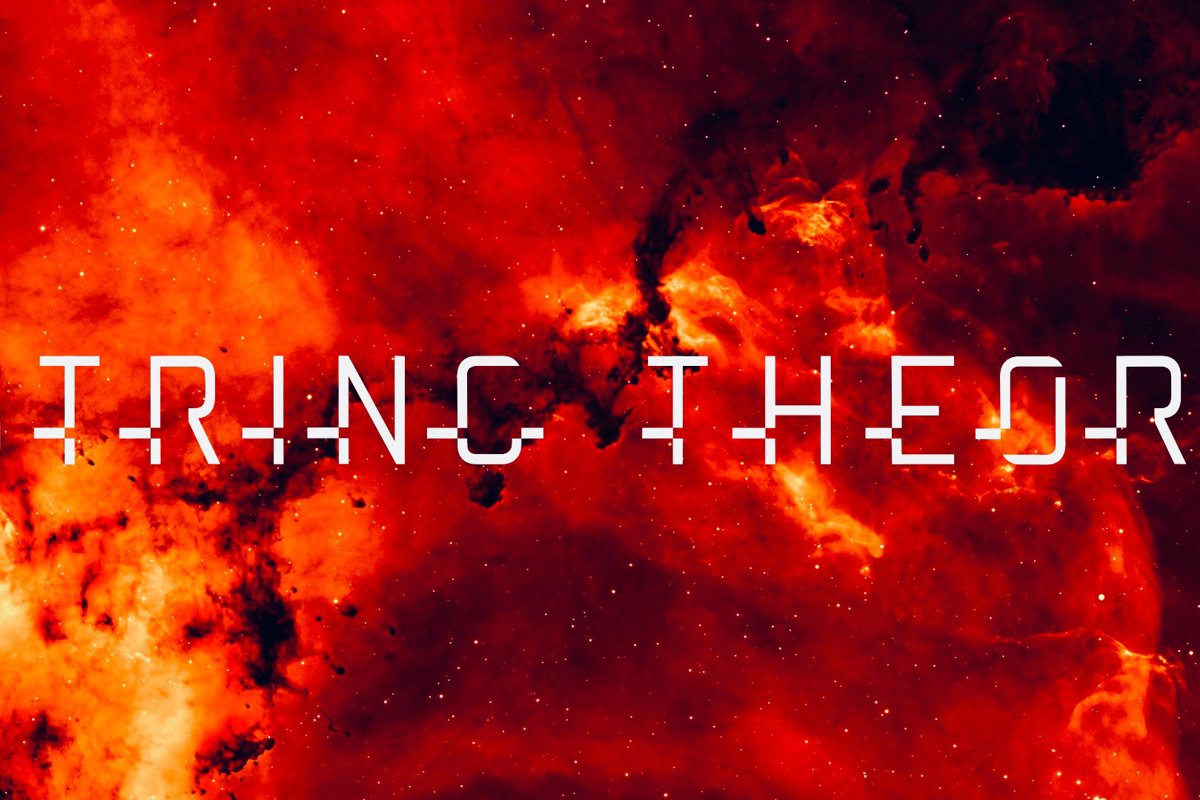 String theory Font - Free Download