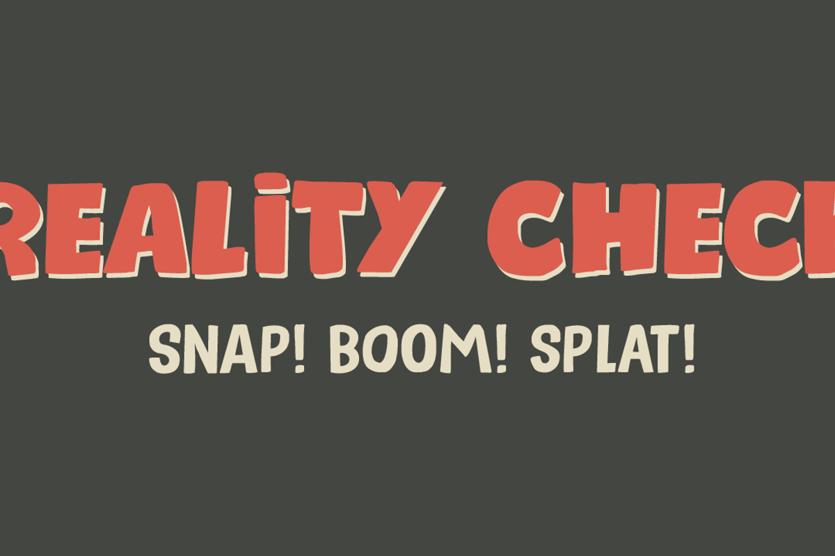 Reality Check II Font | David Kerkhoff | FontSpace