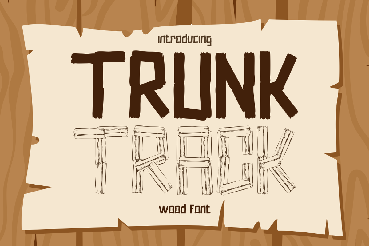 Trunk Track Font - Free Download