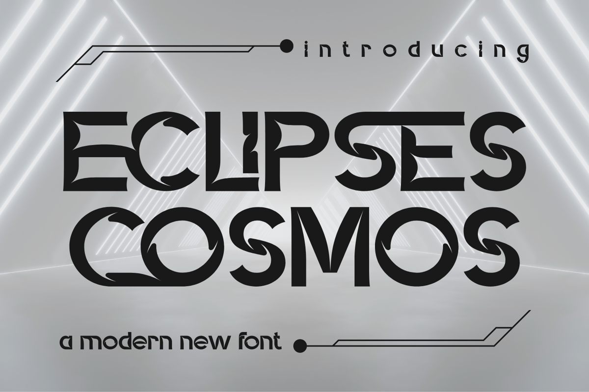 ECLIPSES COSMOS Font - Free Download