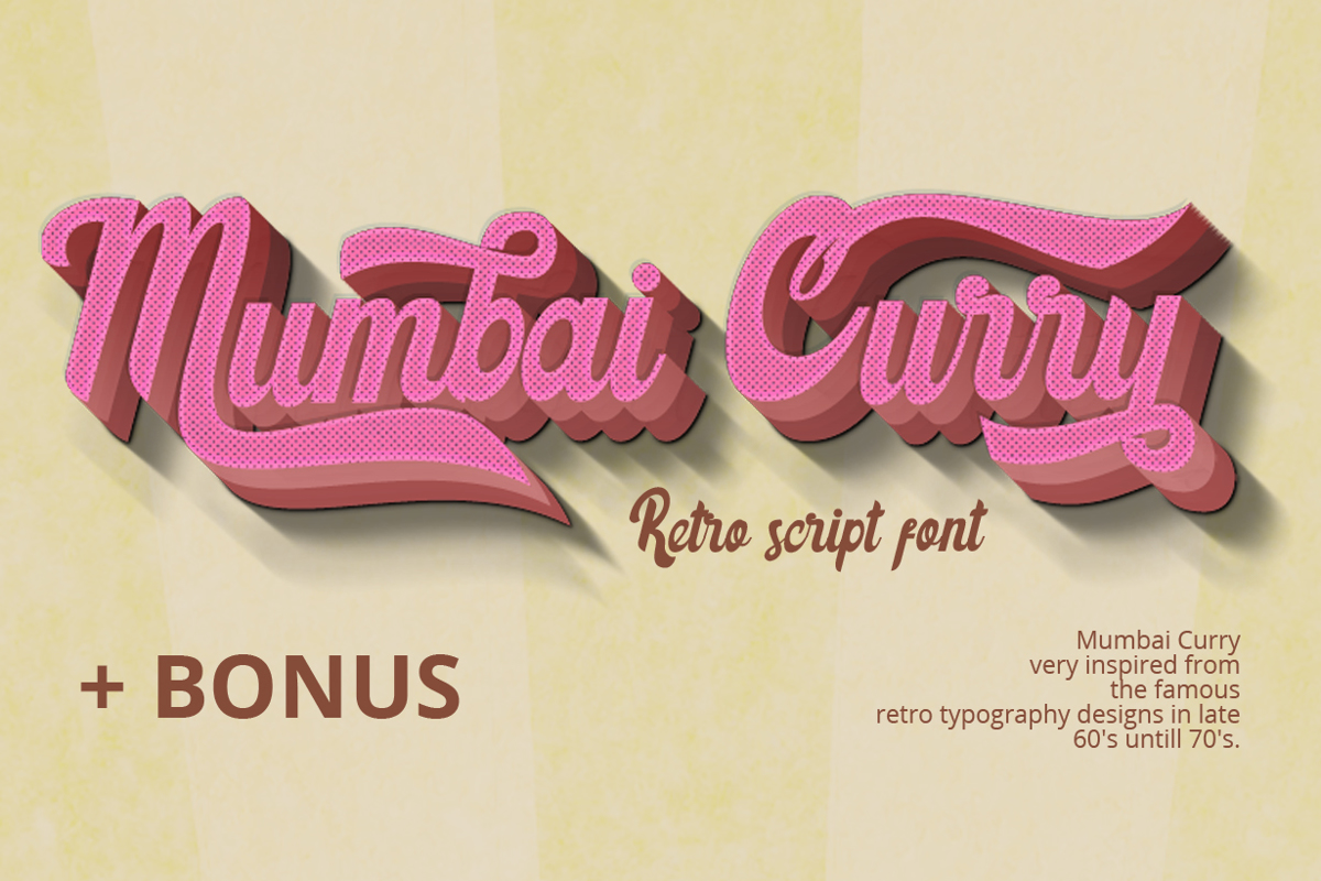 Mumbai Curry Font - Free Download