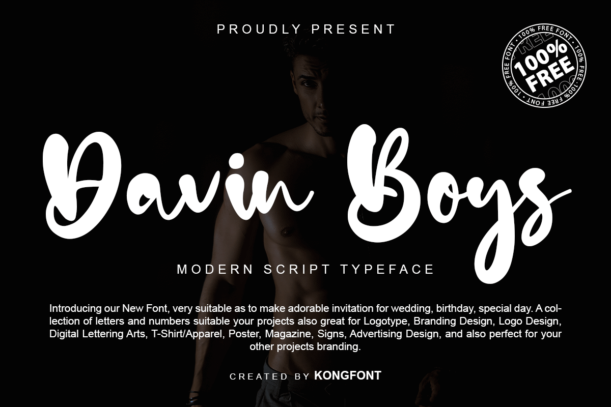 Davin Boys Font - Free Download